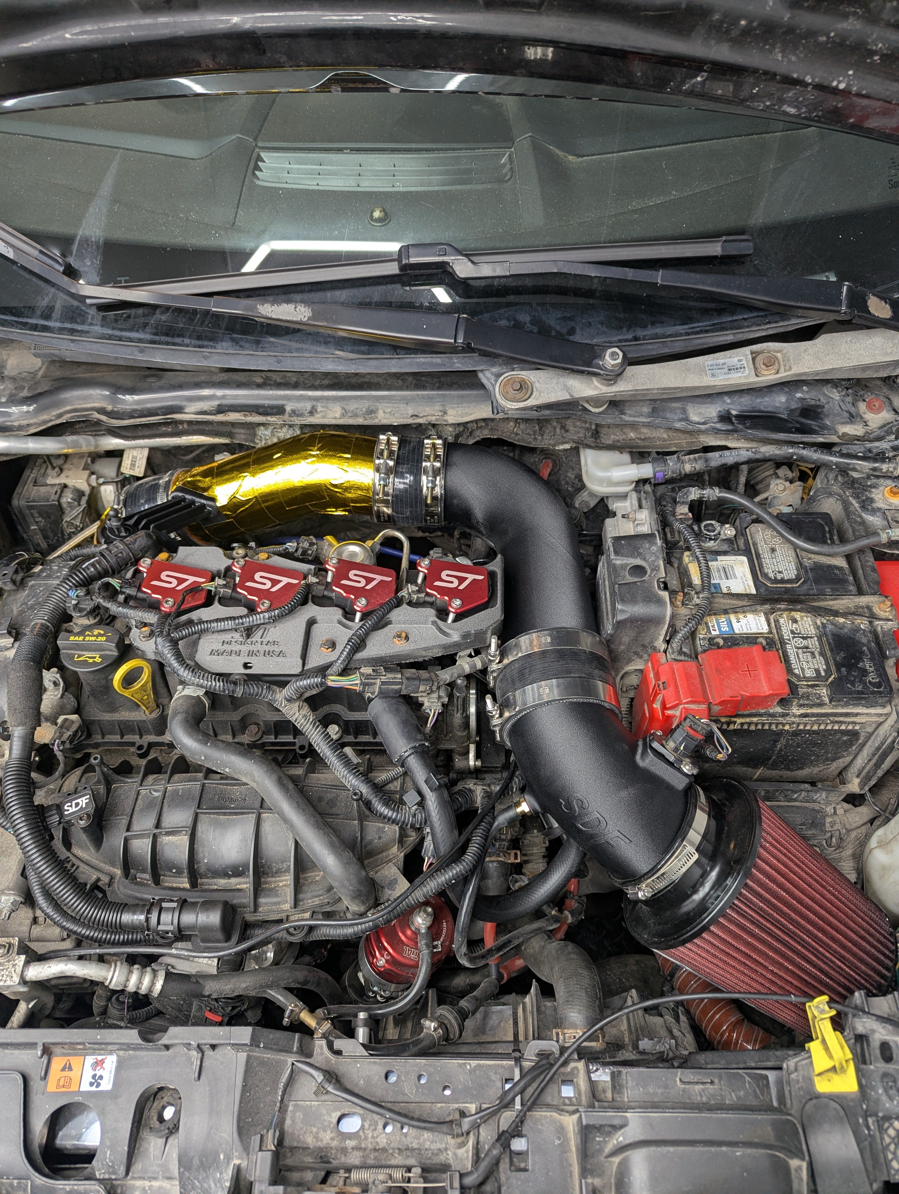 4" Air Intake for Fiesta ST – SVT Design & Fab